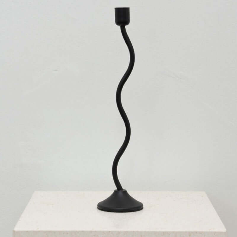 Sienna Wavy Candle Holder Large | House of 9